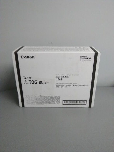 Canon T06 Black Toner Cartridge - CNMT06 for sale online | eBay