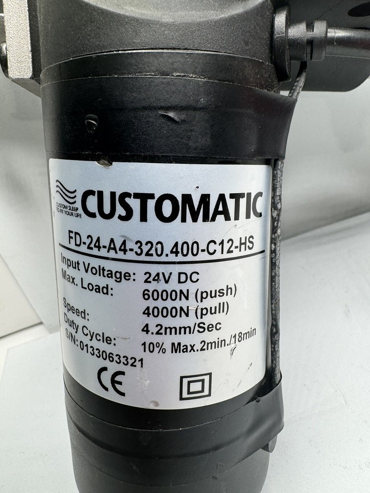 TempurPedic foot Motor FD24 customatic reverie adjustable bed 320-400 ...