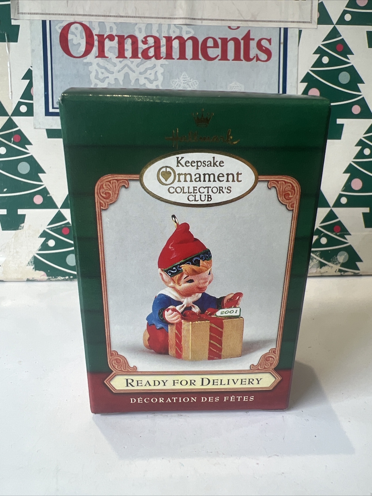 Ready For Delivery Elf Christmas Hallmark Keepsake Ornament New In Box ...