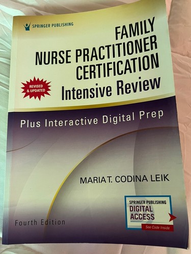 Family Nurse Practitioner Intensive Review 4th Edition Maria Codina ...
