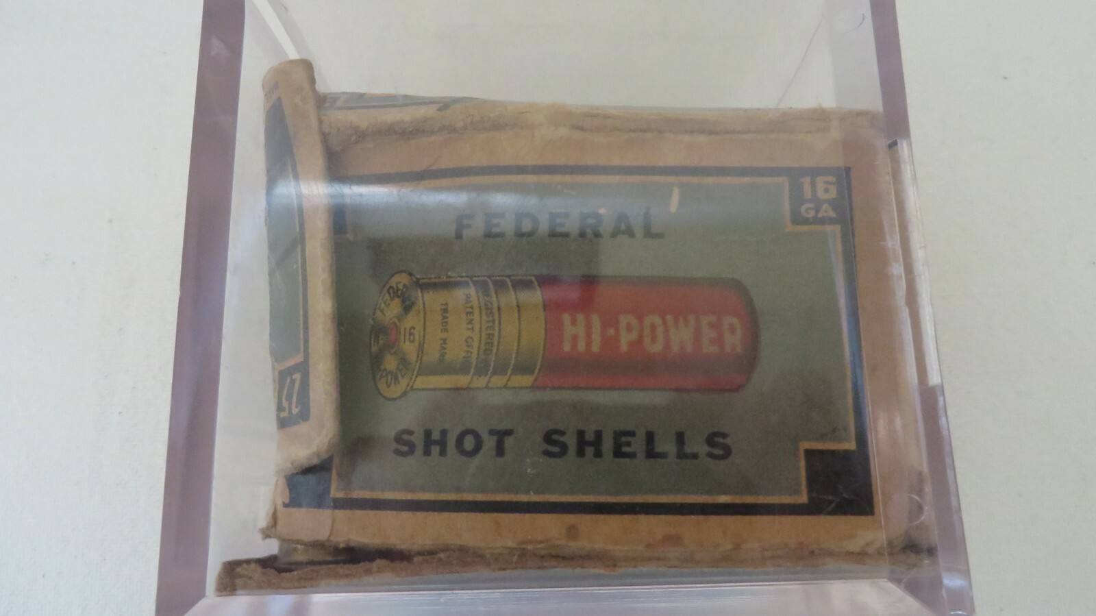 Unique Federal Hi-Power Shot Shells Mallard Box Plastic box Sporting ...