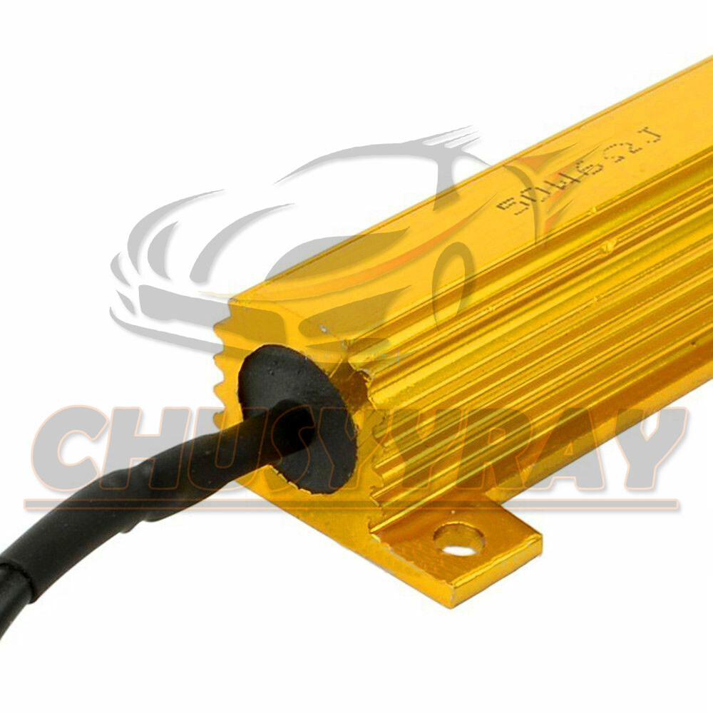 2x load resistor LED mini turn signal motorcycle scooter quad resistors ...