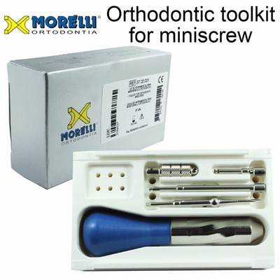 Dental Morelli Mini Screw Orthodontic Driver Toolkit Treatment Tooth ...