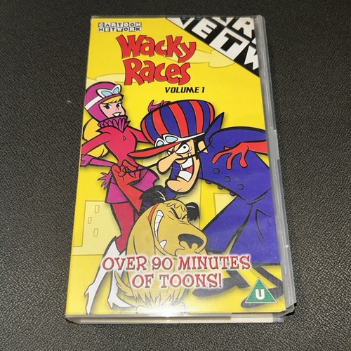 Wacky Races Volume 1 - Cartoon Network - PAL VHS Video Tape (A223) | eBay