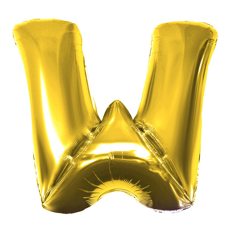 16" 40" Inch Gold Number Alphabet A-Z Letters Balloons Birthday Baby ...