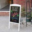 Wood Frame Cafe Restaurant Bar Sidewalk Chalkboard Easel Menu Wedding ...
