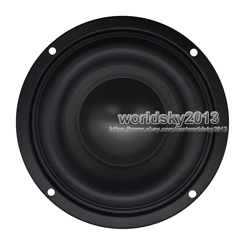 1x 4.5" in 4Ohm 40W Super Bass Driver Audio Speaker Stereo Subwoofer ...