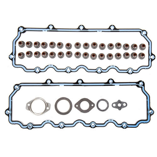 MLS Cylinder Head Stud Kit w/ head Gasket Set 18mm 03-06 For Ford 6.0L ...