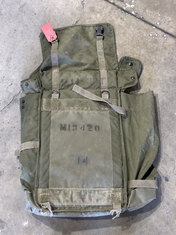 DAMAGED US Military Harris Radio Falcon II Field Pack Green PRC 150 ...