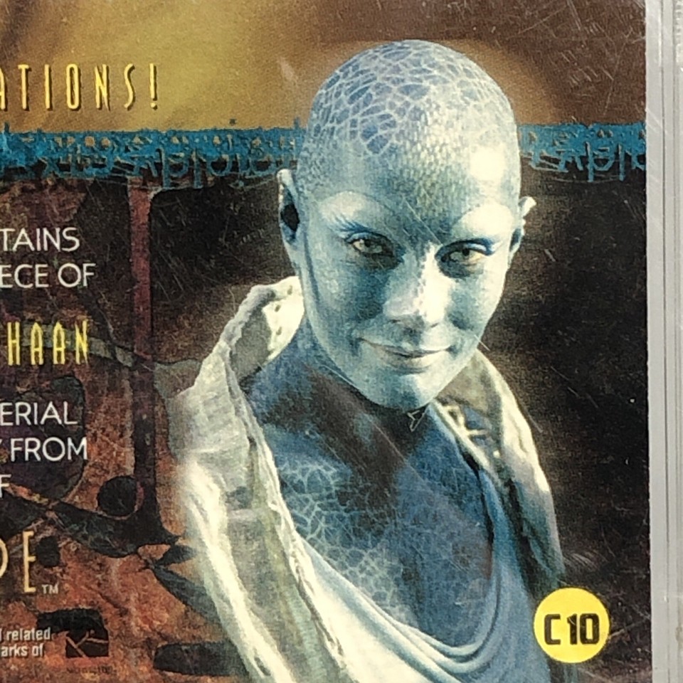 Farscape Season 2 P'au Zotoh Zhaan Costume Card C3, C10 Relic Virginia ...