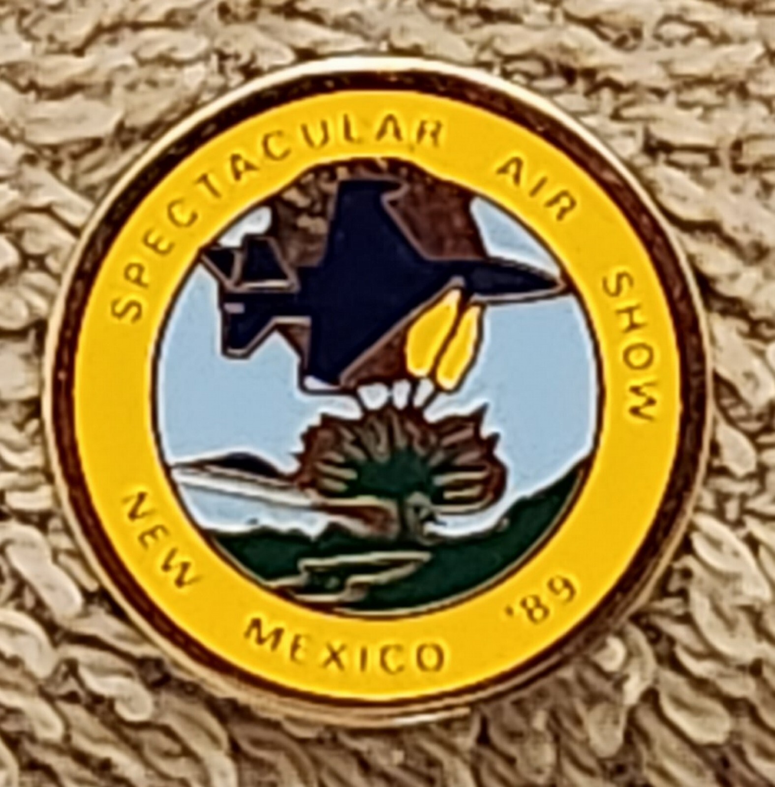 1989 SPECTACULAR AIR SHOW NEW MEXICO PIN | eBay