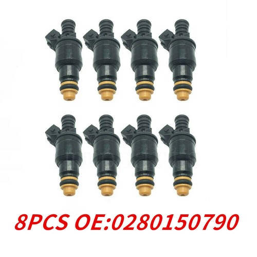 8X Fuel Injector 0280150790 For HSV VS 185KW 5.0L V8 Holden COMMODORE 5 ...