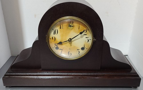 Antique William L. Gilbert Fulton 8 Day, Mechanical Strike,Mantel Clock ...