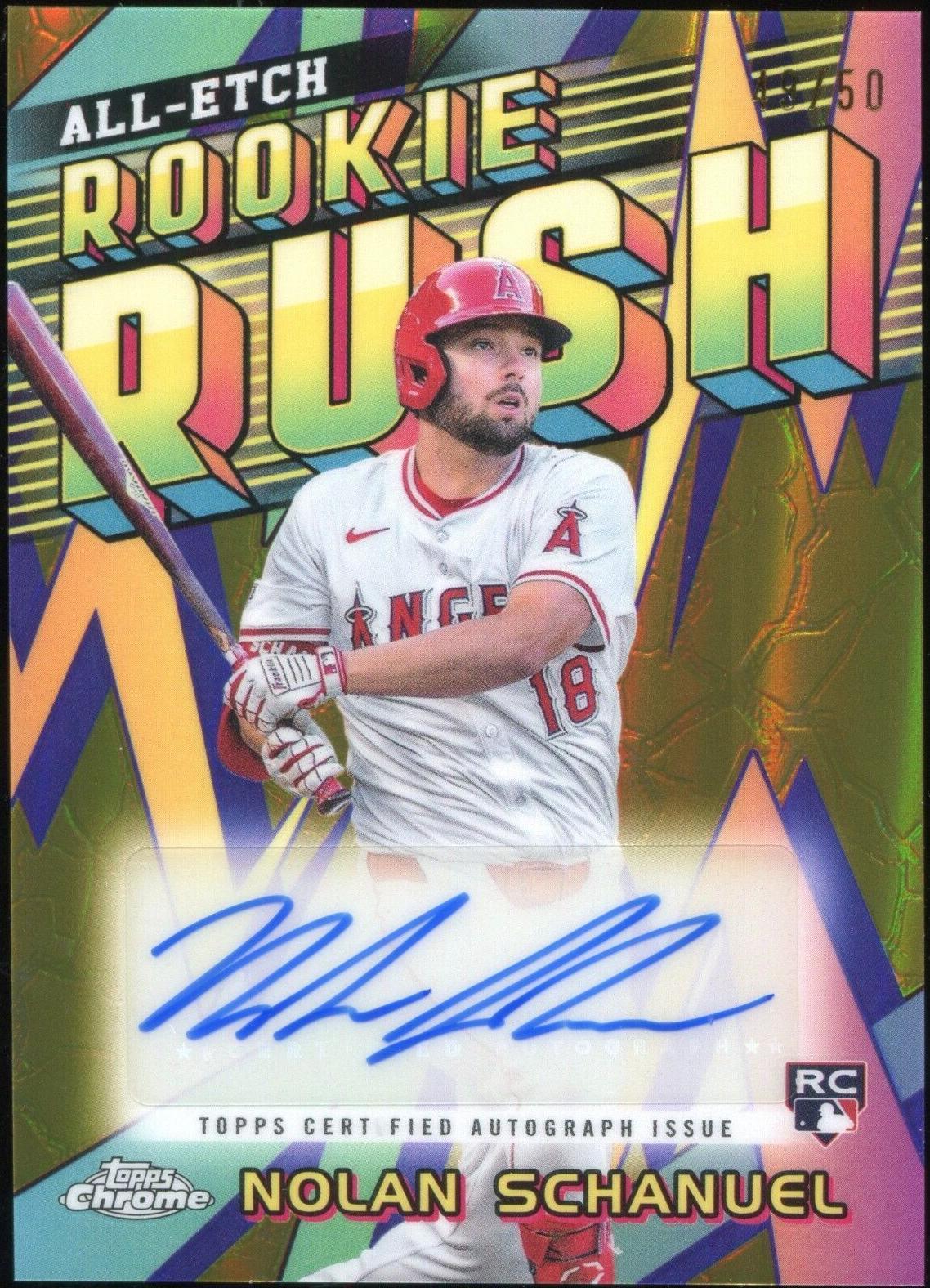 2024 Topps Chrome Update Series - Chrome All-Etch Rookie Rush ...