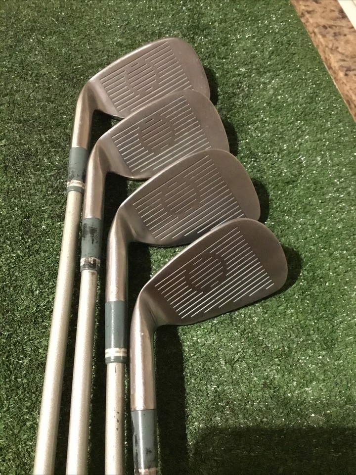 Lady Cobra Oversize Full Set (5 Wood, 7 Wood, 4-PW-SW) Graphite Shafts ...