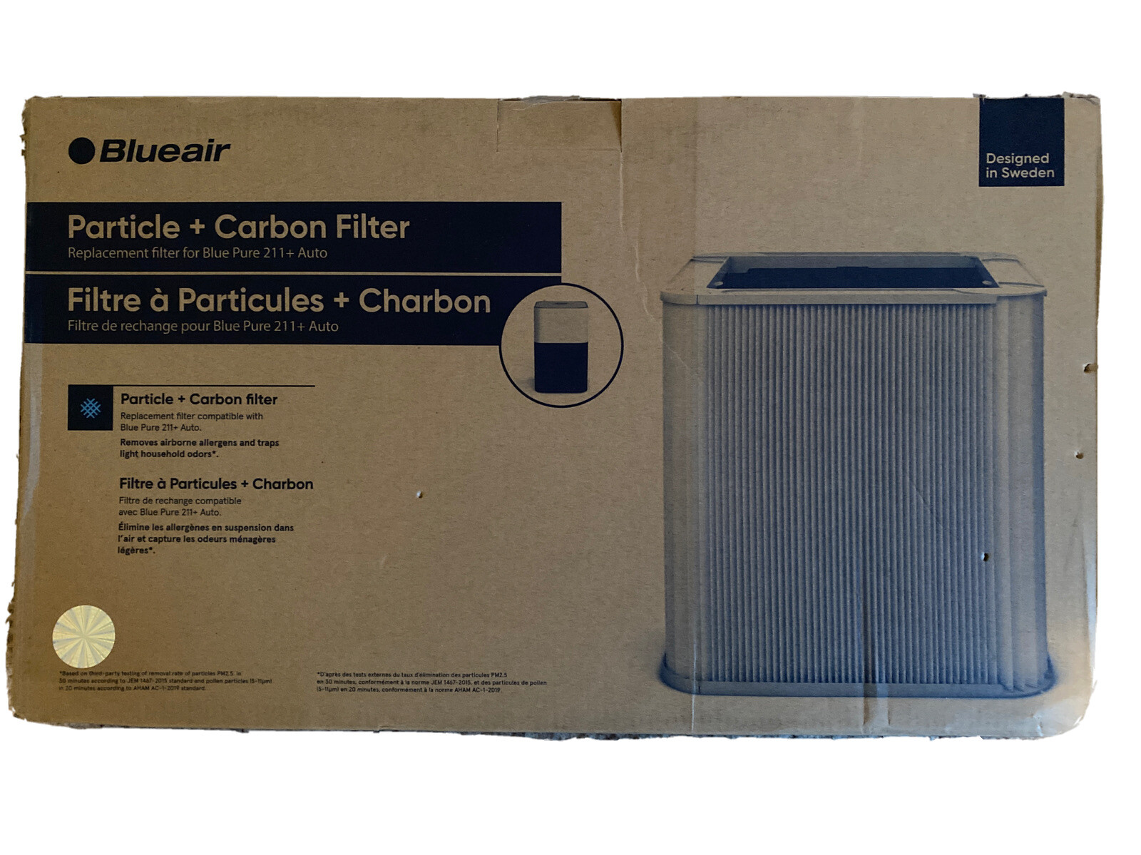 Genuine Replacement Filter for Blueair Blue Pure 211 Air Purifiers NEW ...