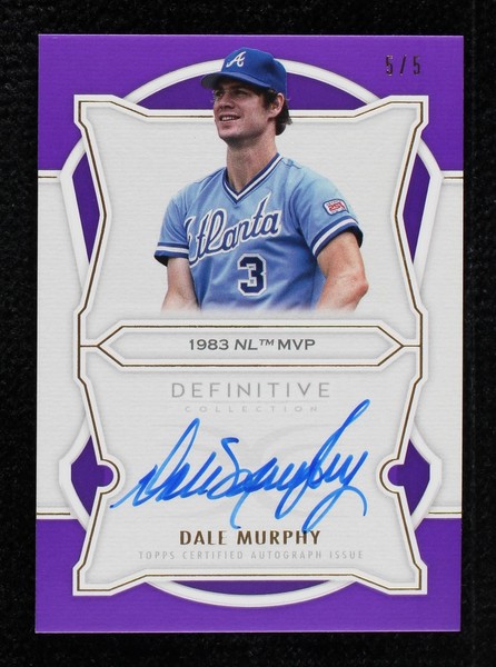 2020 Topps Definitive Collection - Definitive Accolades Autograph ...