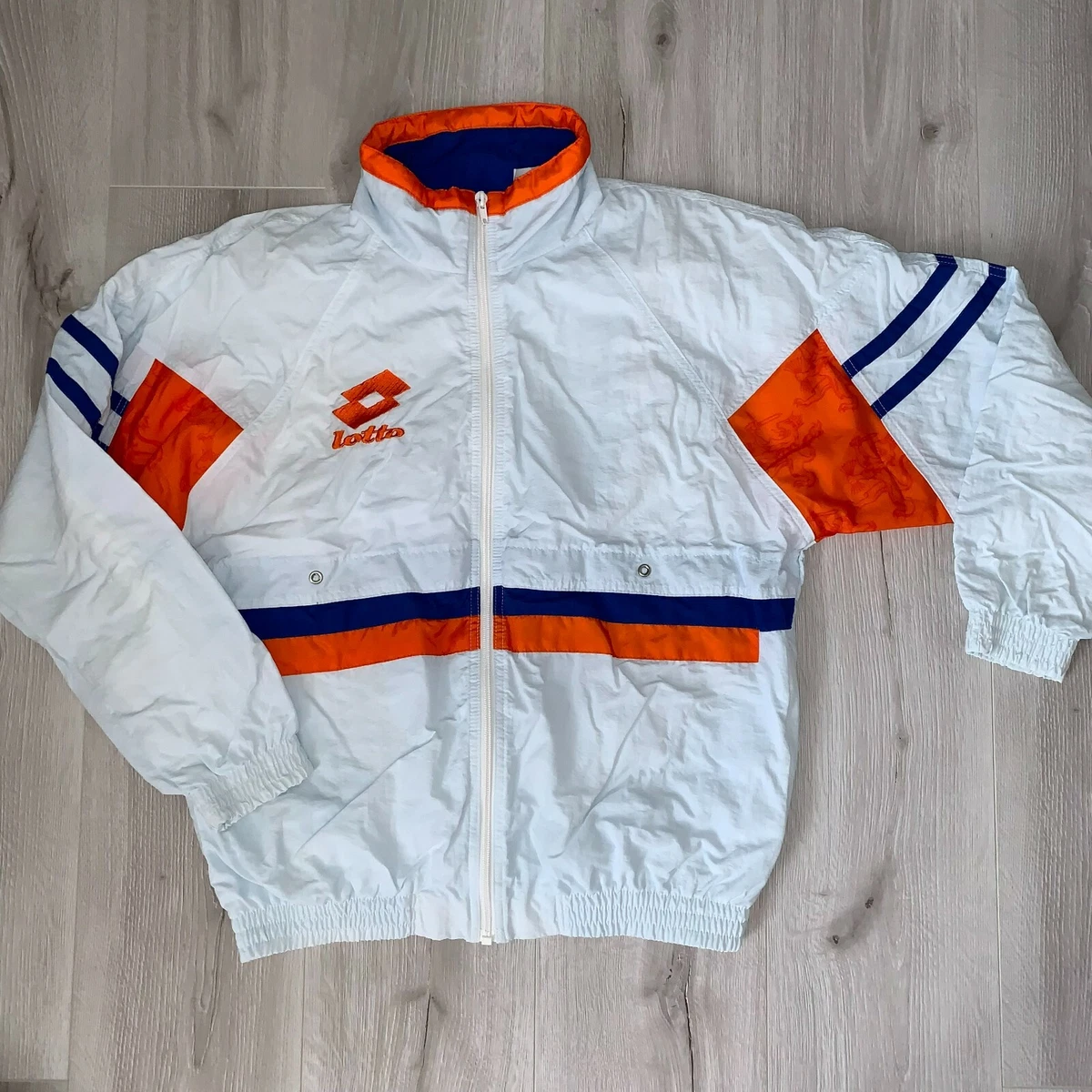 Vintage LOTTO Jacket Netherlands Football Multi Colour