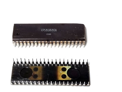 KR580IK80A =/P8080A 8080 Soviet Clone 8-Bit Microprocessor MCU MPU CPU ...