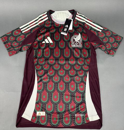 Adidas Mexico 2024 Authentic Home Soccer Jersey IP6379 Size Small NWT ...