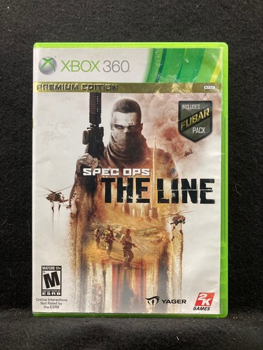 Spec Ops The Line (Xbox 360, 2012) COMPLETE Game/Case/Manual | eBay