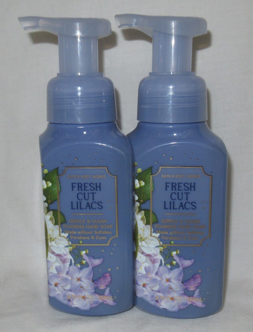 Bath And Body Works Gentle And Clean Foaming Hand Soap Set Lot Of 2 Fresh