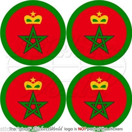 MOROCCO Moroccan AirForce Aircraft Roundels Vinyl Decals Stickers, 2 ...