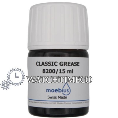 Moebius 8200 Watch Grease Oil - 15 mL Bottle - Swiss Made | eBay