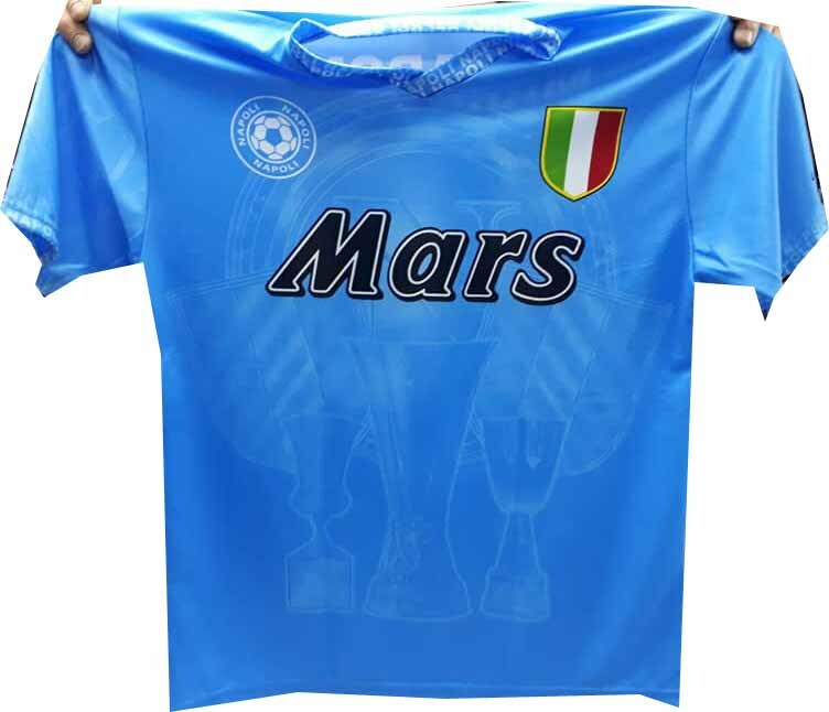 Camiseta Fan De Maradona Camiseta Napoli Mars | eBay