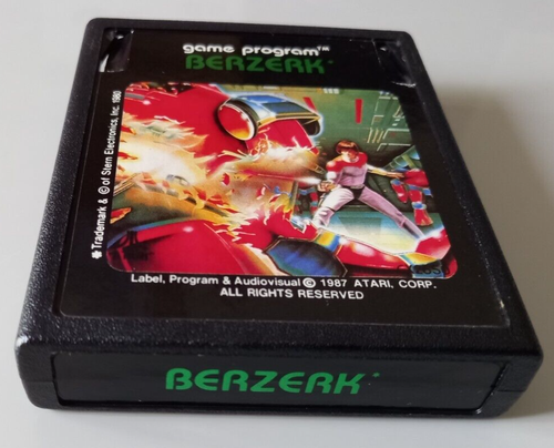 Jeu Atari 2600 "Berzerk" en loose version PAL (N°8401P) | eBay