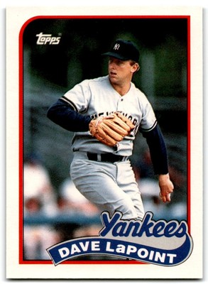 1989 Topps Traded Dave LaPoint New York Yankees #67T | eBay