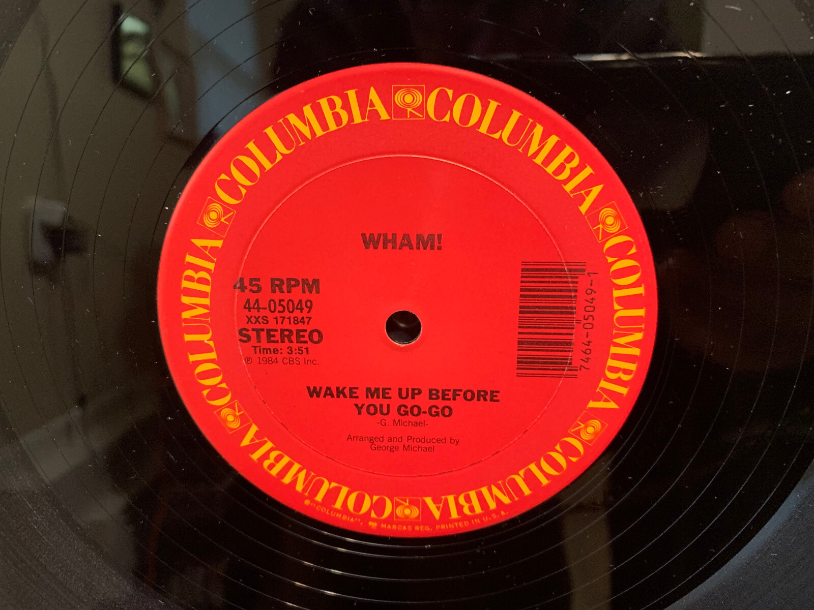 WHAM (GEORGE MICHAEL)-WAKE ME UP BEFORE YOU GO-GO/12" SINGLE/MINT ...