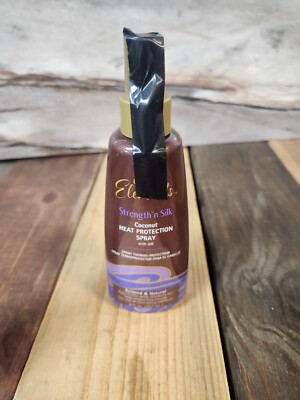 Silk Elements Strength Silk Coconut Heat Protection Spray Relaxed Hair ...