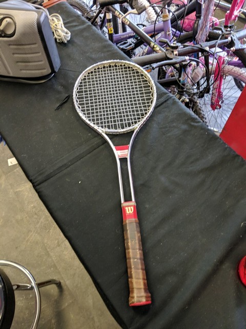 Vintage Wilson T3000 1970s Tennis Racquet Racket Steel Metal for sale ...