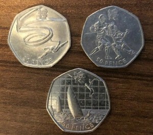 Rare 50p Coin – London 2012 Olympics Collection – Various Designs ...