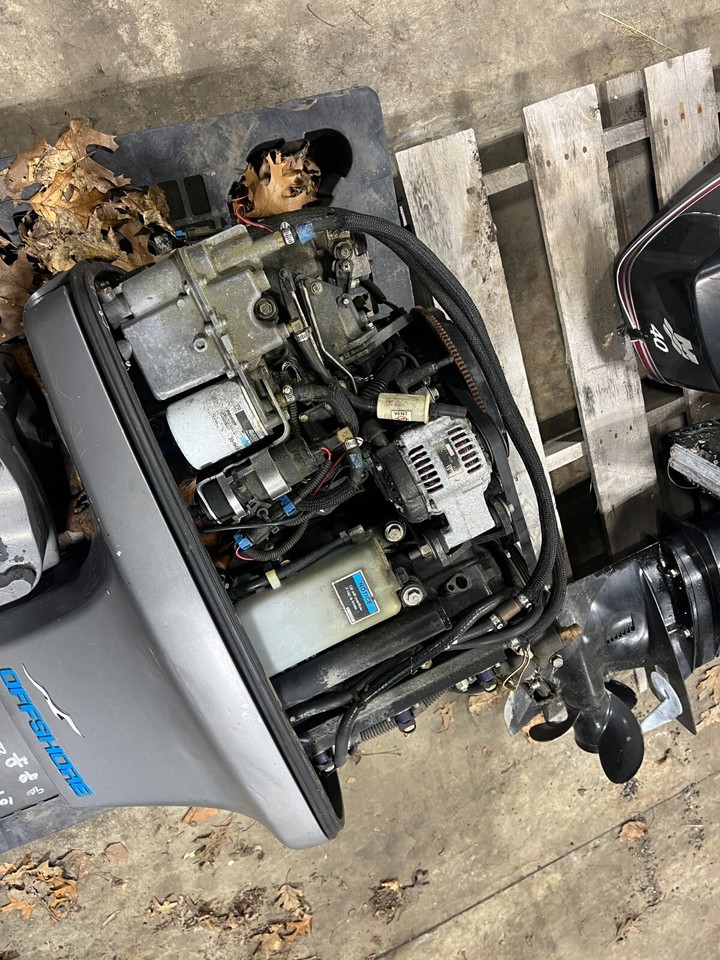 ~1998 Mariner Mercury 150 hp Optimax 2-Stroke 25" Outboard Boat Motor ...