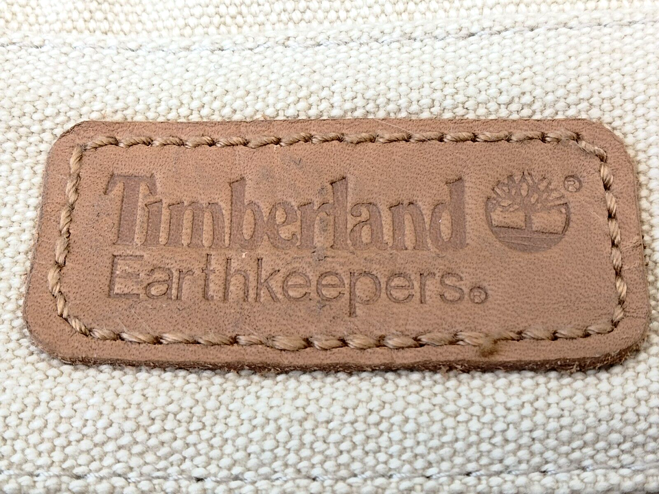 NEW Timberland Shoulder Tote Bag Cotton Canvas Earthkeepers Series ...
