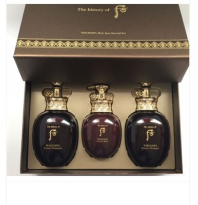 The History of Whoo Whoo SPA Hair 3pcs Special Set Shampoo ...
