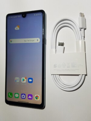 Unlocked LG Stylo 6 LM-Q730 64GB White Android Prepaid Smartphone Cell ...