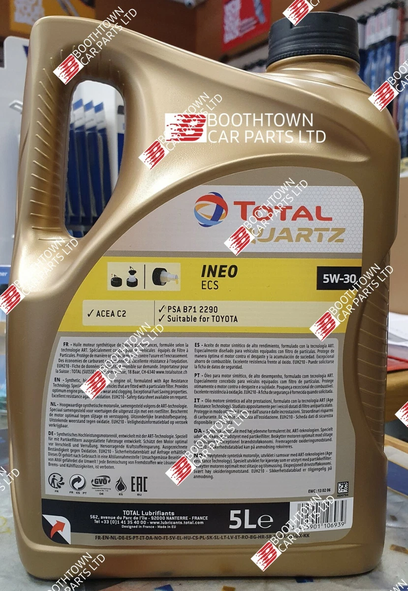 Total Quartz Ineo MDC 5W-30 DPF Engine Oil (4, 8, 16 Liter, 54% OFF