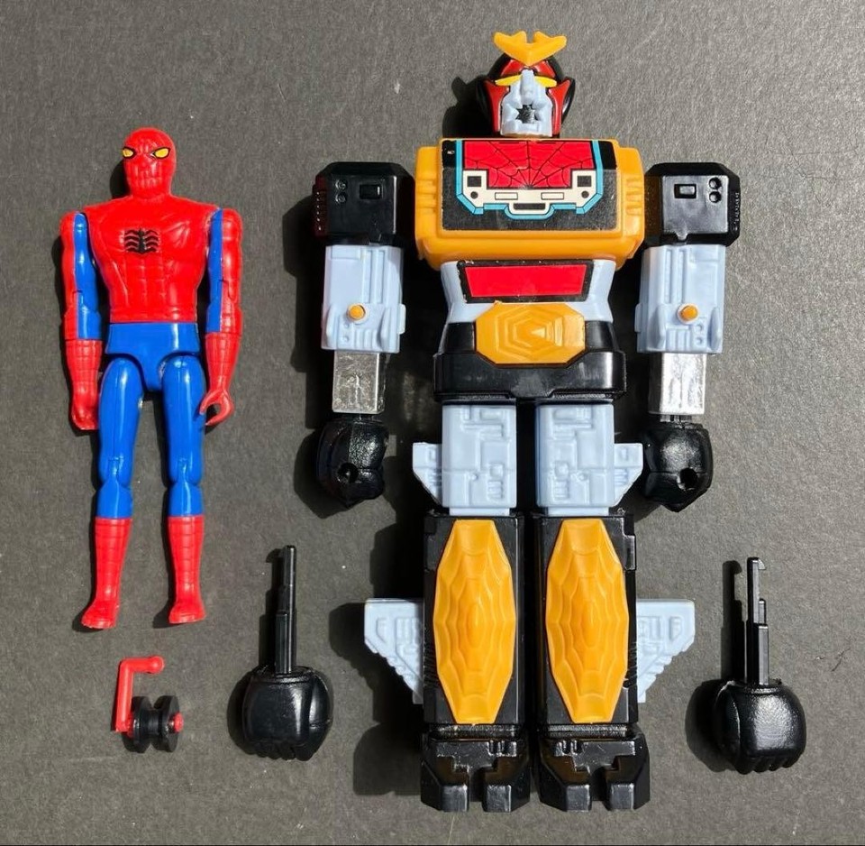Pradera Spider-Man Leopardon Set Made in 1978 Opened Item | eBay