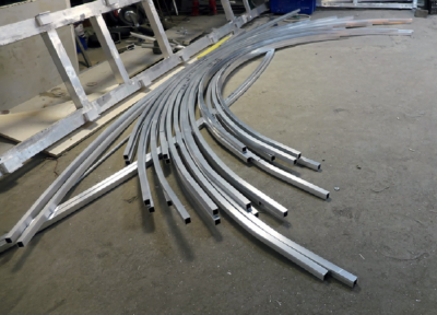 Profile Bending Flat Bar Round Square Steel Metal Fabricator Steel ...