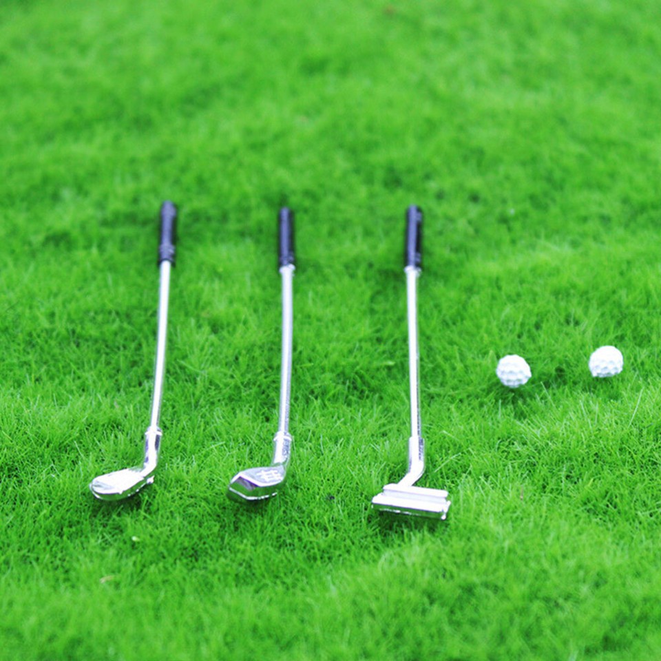 Mini Golf Club Clubs Miniature Set Golfing Supplies Child Man | eBay