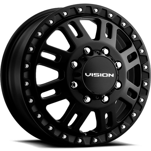 4 Wheels 16" 408 Manx 2 Front 16x6 8x165.1 Black 115ET 125.2CB ...