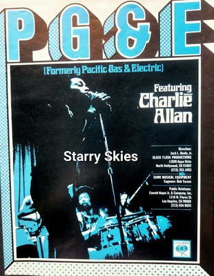 PACIFIC GAS & ELECTRIC FEATURING CHARLIE ALLAN 1972 VINTAGE PROMO AD | eBay
