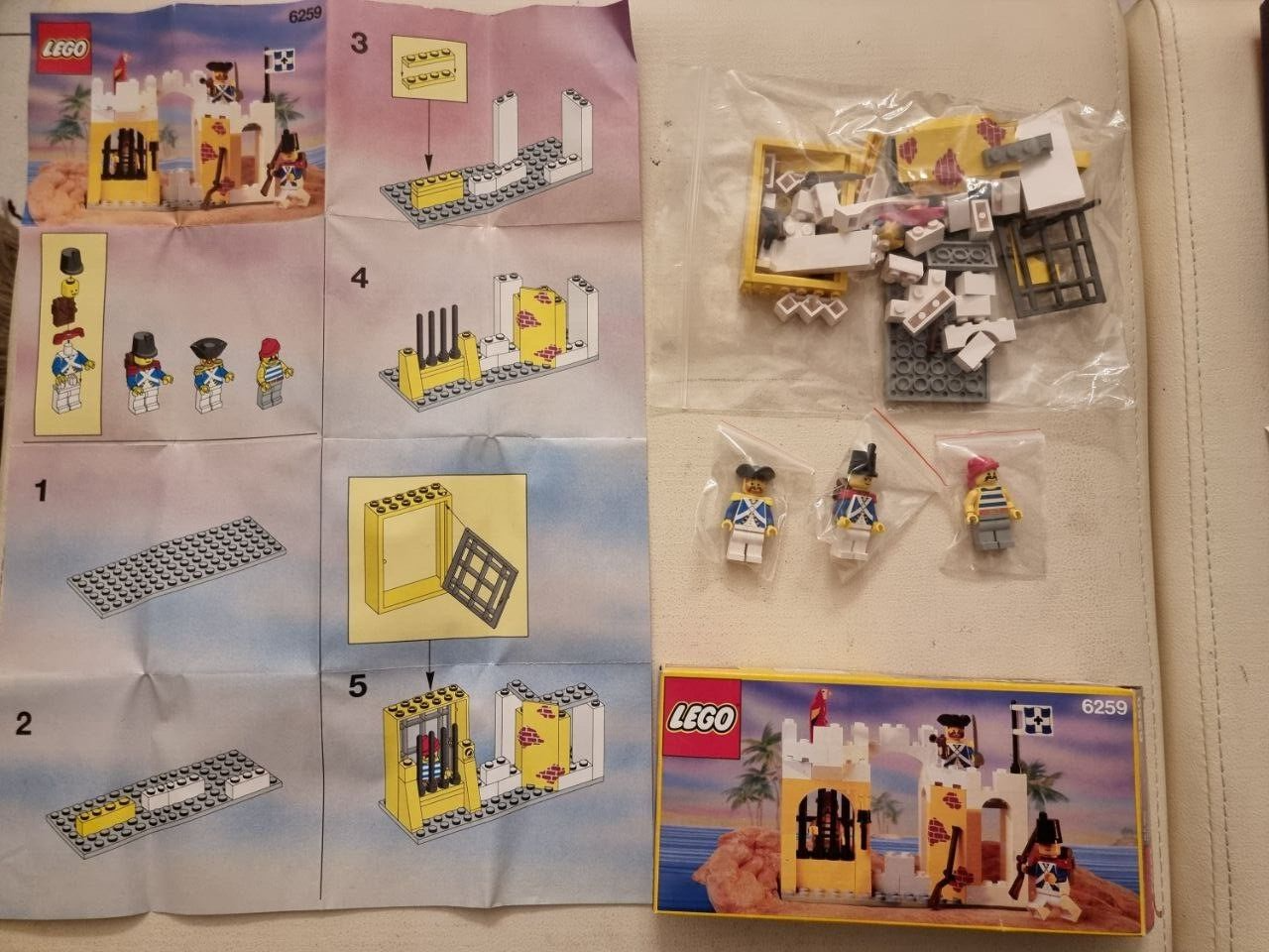 Lego Pirates Imperial Soldiers 6259 Broadside's Brig Completo con ...