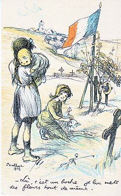 CPA POULBOT LA C' EST UN BOCHE JE LUI METS DES FLEURS TOUT DE MEME | eBay