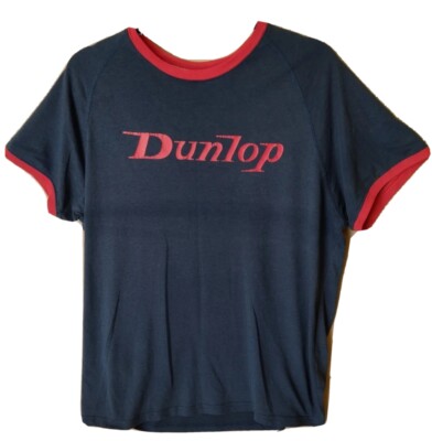 Dunlop T-shirt Original VINTAGE RETRO 70s *RARE* not reproduction | eBay
