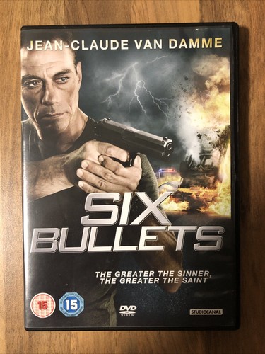 Six Bullets UK DVD 2012 film Jean-Claude Van Damme 5055201822086 Ernie ...