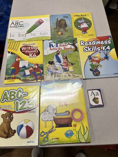 Abeka K4 Child Kit Manuscript Unbound | eBay